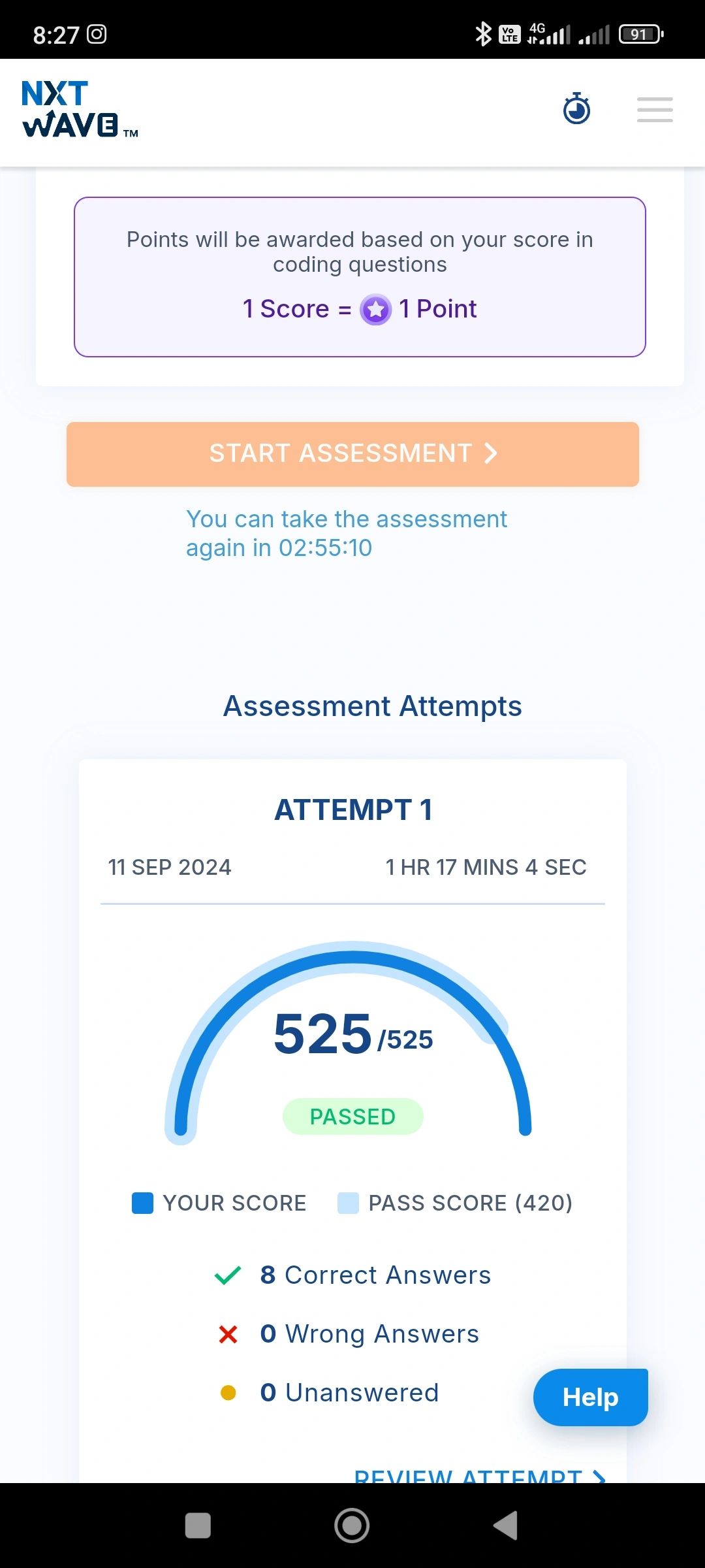 Completed a mock test for responsive website exam | Abhishek Burade ... Completed a mock test for responsive website exam | Abhishek Burade ...