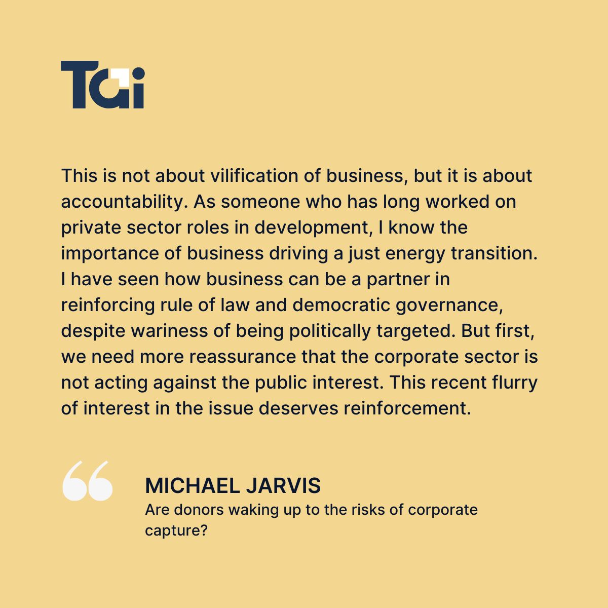Climate and democracy: corporate accountability by Michael Jarvis ... Climate and democracy: corporate accountability by Michael Jarvis ...