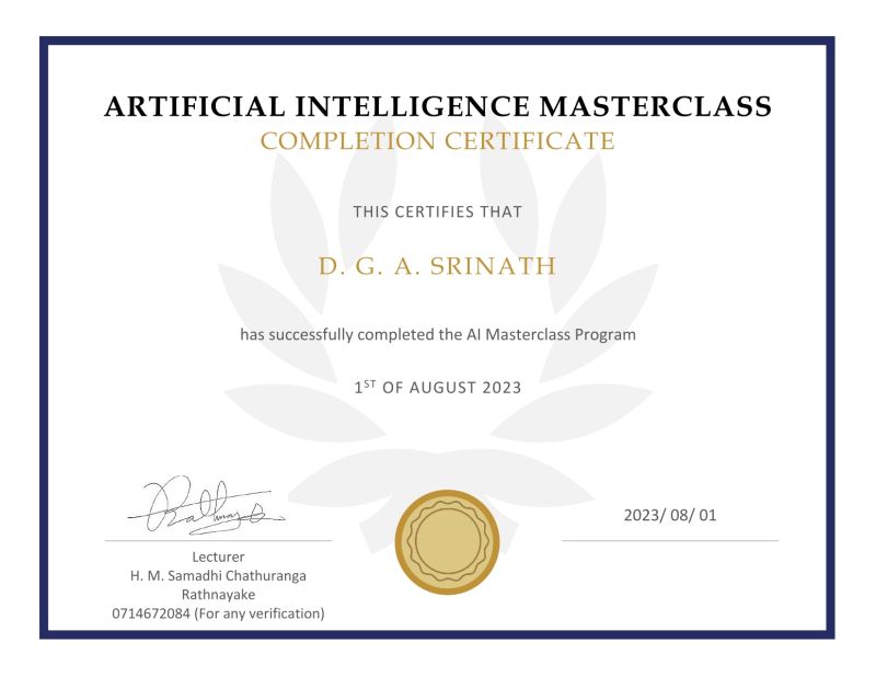 Asanka Gamage on LinkedIn: #artificialintelligence #machinelearning Asanka Gamage on LinkedIn: #artificialintelligence #machinelearning