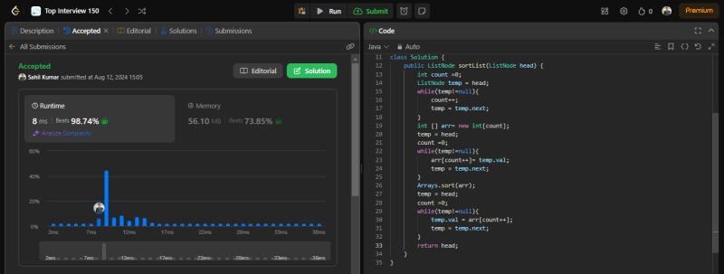 Sahil Kumar on LinkedIn: #leetcode #problemsolving #algorithms # ... Sahil Kumar on LinkedIn: #leetcode #problemsolving #algorithms # ...