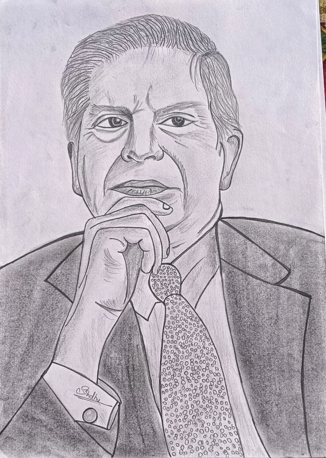 Sindhu B N on LinkedIn: #ratantata #arttribute #inspiration #drawing # ... Sindhu B N on LinkedIn: #ratantata #arttribute #inspiration #drawing # ...