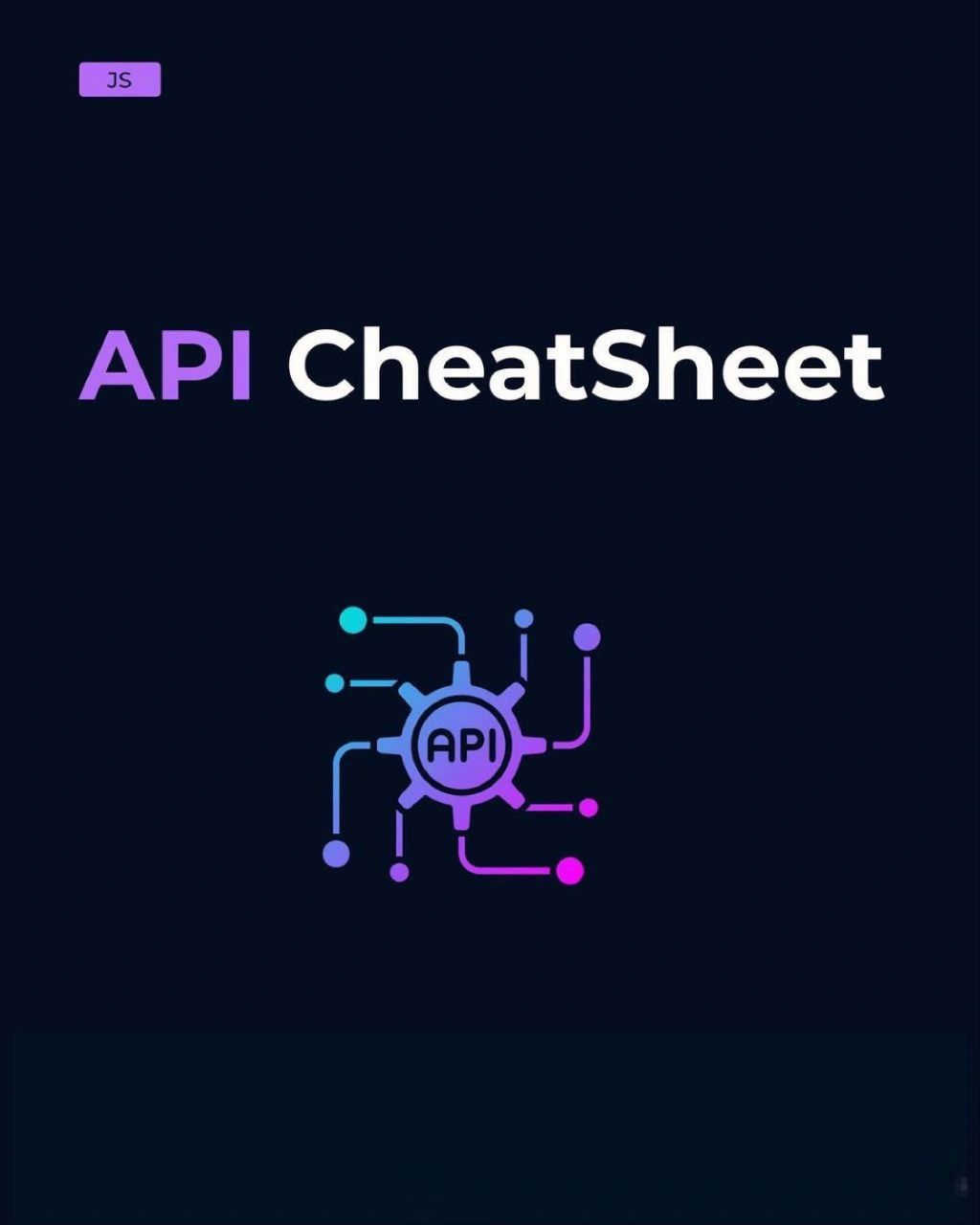 API CheatSheet API Authentication API Endpoint URLs . . . . Follow 👍 ... API CheatSheet API Authentication API Endpoint URLs . . . . Follow 👍 ...