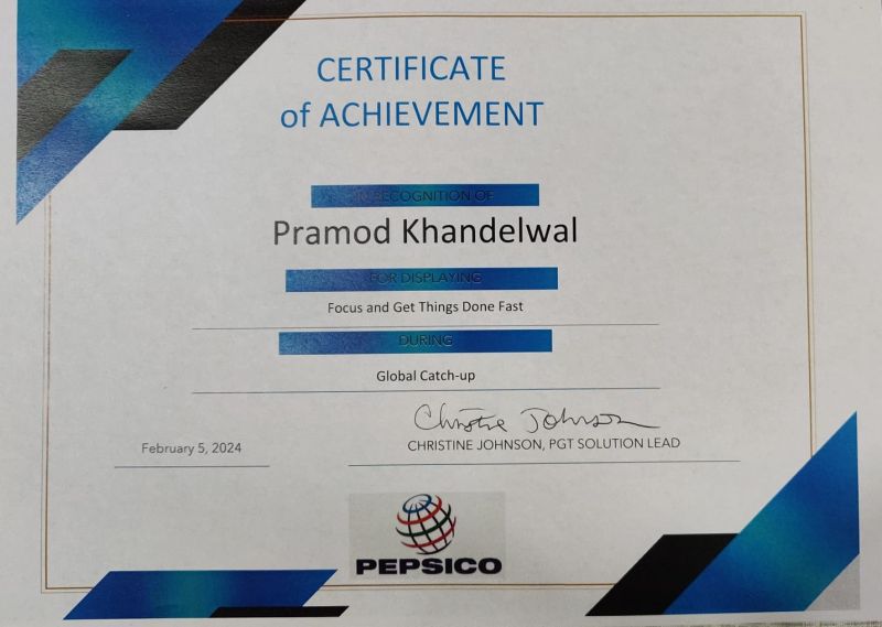 Pramod Khandelwal on LinkedIn: #pepsico #pepsico #pepsicoway # ... Pramod Khandelwal on LinkedIn: #pepsico #pepsico #pepsicoway # ...