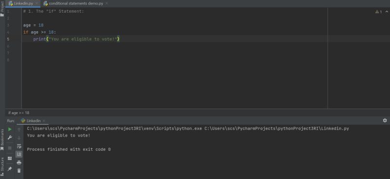 Saddam Shaikh on LinkedIn: #python #conditionalstatements #coding # ... Saddam Shaikh on LinkedIn: #python #conditionalstatements #coding # ...