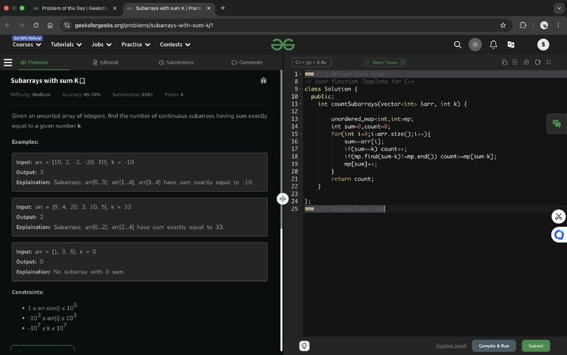 #gfg160challenge #dsa #coding #gfg160 #geeksforgeeks #problemsolving ... #gfg160challenge #dsa #coding #gfg160 #geeksforgeeks #problemsolving ...