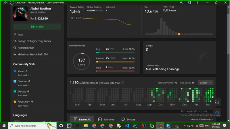 Akshat Rauthan on LinkedIn: #100daysofcodingchallenge #geeksforgeeks # ... Akshat Rauthan on LinkedIn: #100daysofcodingchallenge #geeksforgeeks # ...