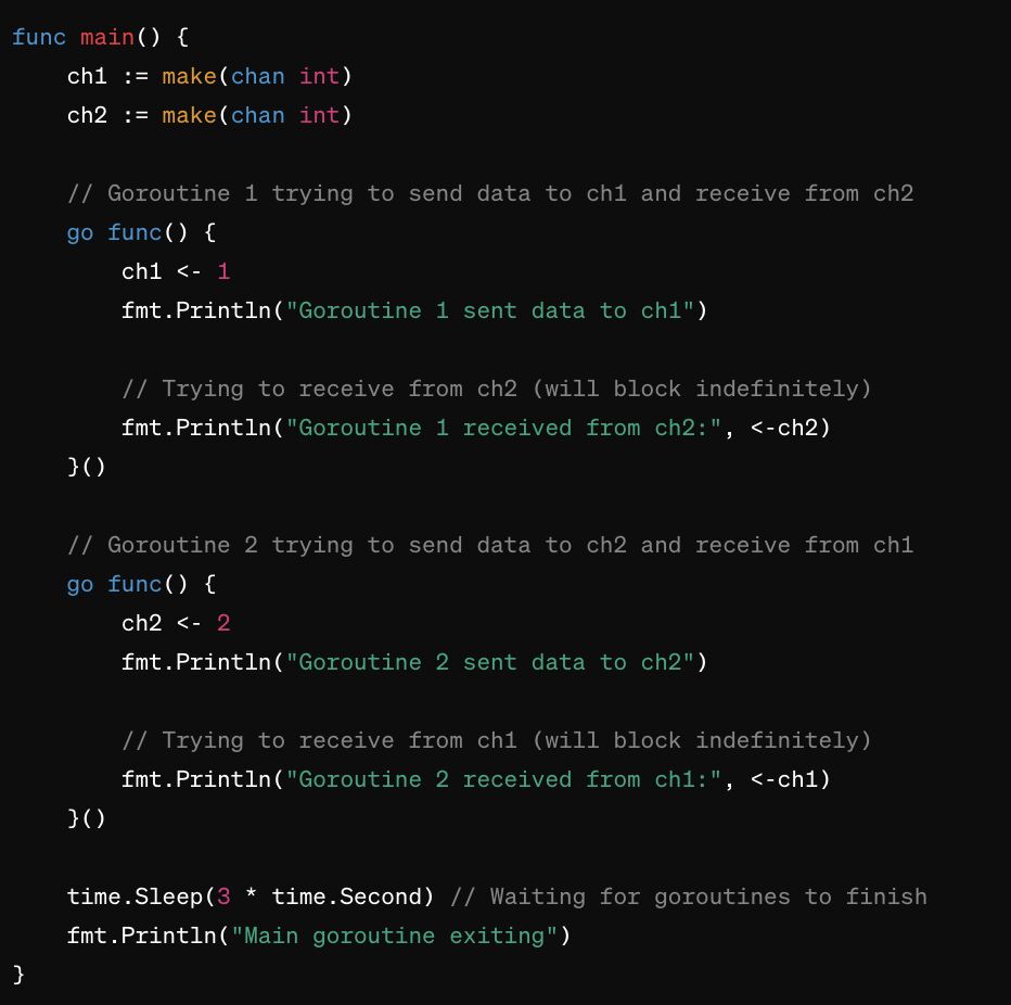 #goprogramming #concurrency #golang #deadlockscenario # ... #goprogramming #concurrency #golang #deadlockscenario # ...