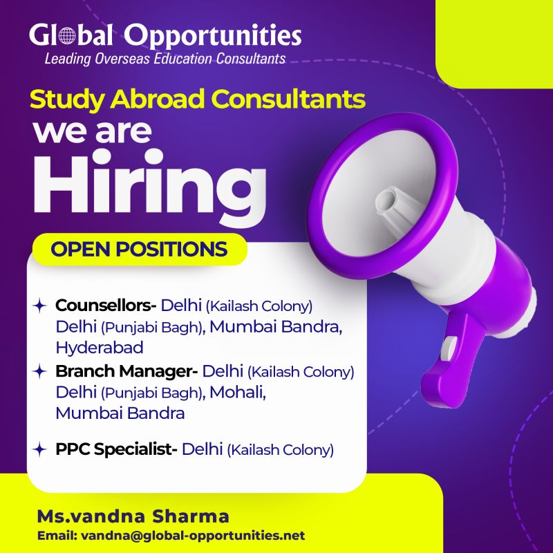 Sidharth Gupta on LinkedIn: We @ Global Opportunities are hiring Sidharth Gupta on LinkedIn: We @ Global Opportunities are hiring