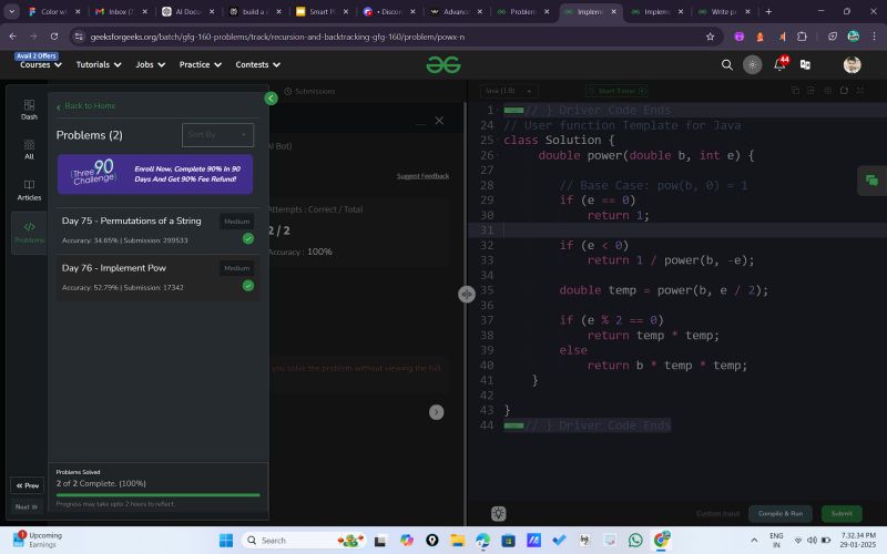 Sahil Verma on LinkedIn: #gfg160 #geekstreak2024 #recursion # ... Sahil Verma on LinkedIn: #gfg160 #geekstreak2024 #recursion # ...