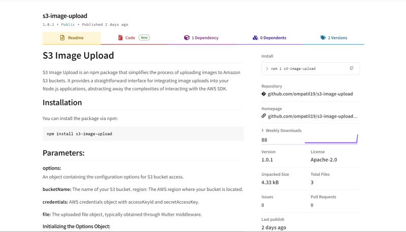 Om Patil on LinkedIn: My latest npm package is set to redefine the way ... Om Patil on LinkedIn: My latest npm package is set to redefine the way ...