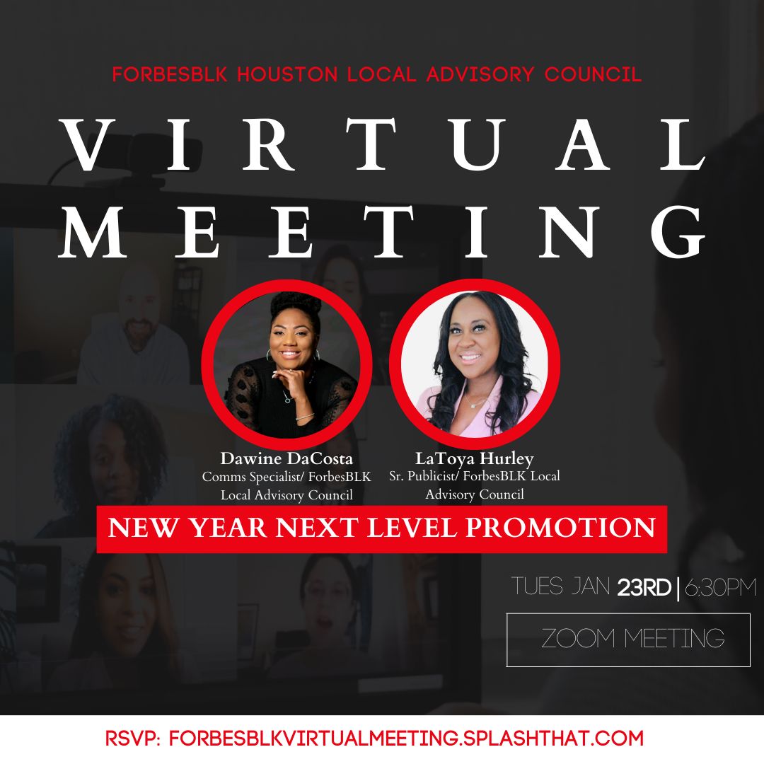 Join ForbesBLK Houston for 2024 #Promotion | LaToya Hurley posted on ... Join ForbesBLK Houston for 2024 #Promotion | LaToya Hurley posted on ...