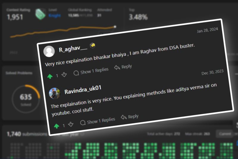 How DSA BUSTER helps its community | Bhaskar Nandy posted on the topic ... How DSA BUSTER helps its community | Bhaskar Nandy posted on the topic ...