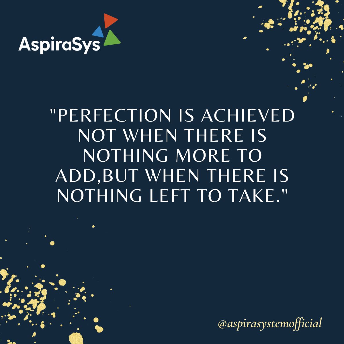 AspiraSys on LinkedIn: #perfection #excellence #continuousimprovement # ... AspiraSys on LinkedIn: #perfection #excellence #continuousimprovement # ...