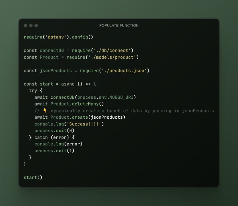 Dina Fine on LinkedIn: #database #javascript #nodejs #seed #data # ... Dina Fine on LinkedIn: #database #javascript #nodejs #seed #data # ...