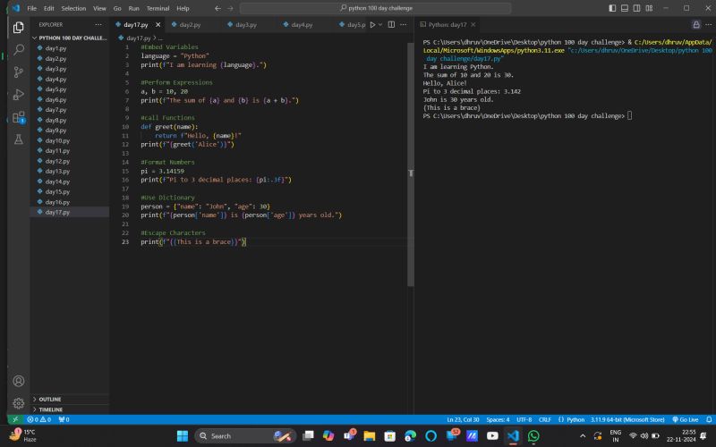 DHRUV SHARMA on LinkedIn: #100dayscodechallenge #python #coding ... DHRUV SHARMA on LinkedIn: #100dayscodechallenge #python #coding ...