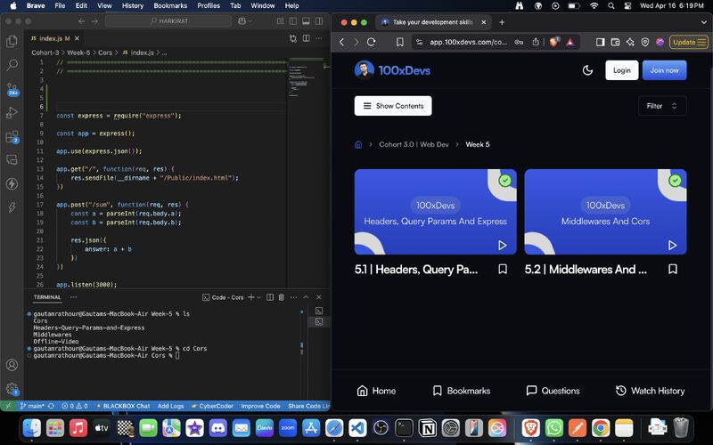 #nodejs #expressjs #learninginpublic | Gautam Rathour #nodejs #expressjs #learninginpublic | Gautam Rathour