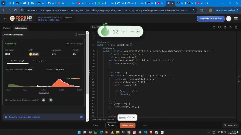 Subham Sahoo on LinkedIn: #codingjourney #learning #problemsolving # ... Subham Sahoo on LinkedIn: #codingjourney #learning #problemsolving # ...