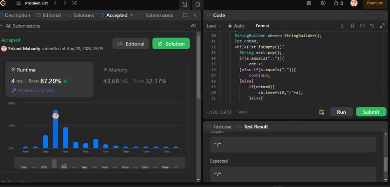 Srikant Mahanty on LinkedIn: #day #leetcode #java Srikant Mahanty on LinkedIn: #day #leetcode #java