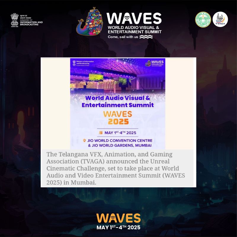 #waves2025 #createinindia #vfx #animation #gaming #digitalentertainment ... #waves2025 #createinindia #vfx #animation #gaming #digitalentertainment ...