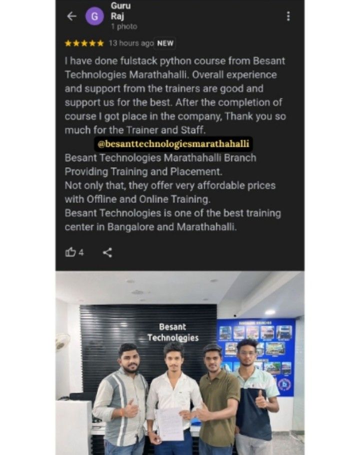 Besant Technologies on LinkedIn: #fullstack #linux #java #python #sql # ... Besant Technologies on LinkedIn: #fullstack #linux #java #python #sql # ...