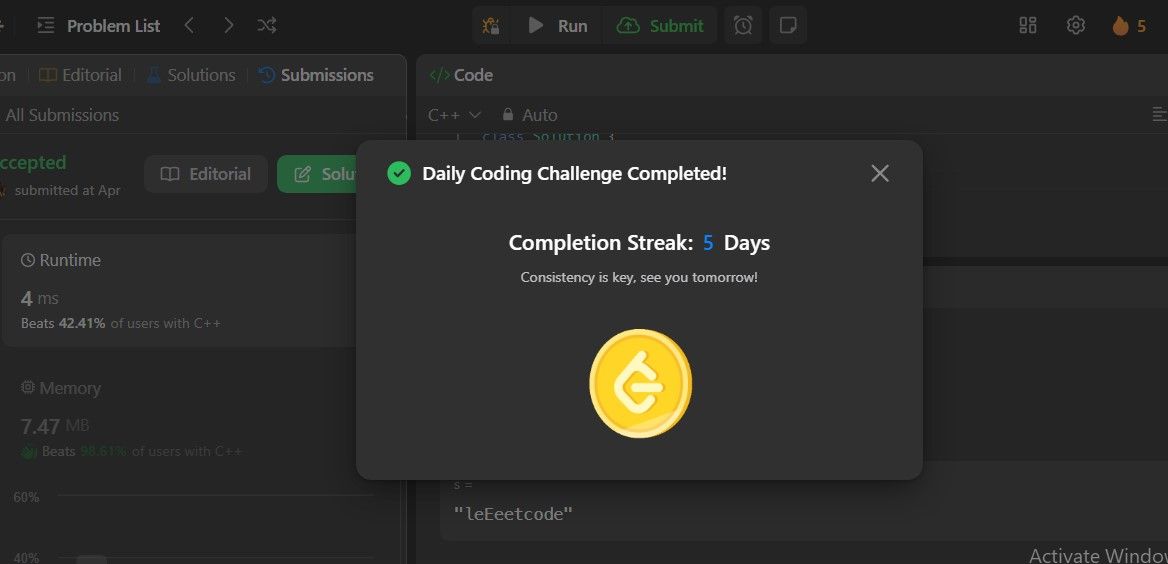 #leetcode100days #leetcode #100daysofcodingchallenge #100daysofcode ... #leetcode100days #leetcode #100daysofcodingchallenge #100daysofcode ...