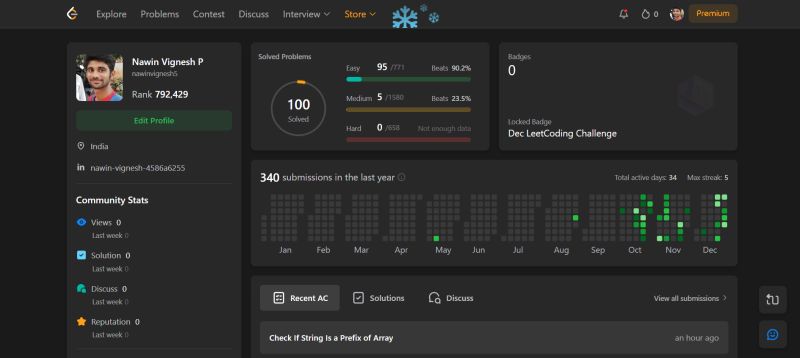Nawin Vignesh on LinkedIn: #leetcode #codingjourney #problemsolving # ... Nawin Vignesh on LinkedIn: #leetcode #codingjourney #problemsolving # ...