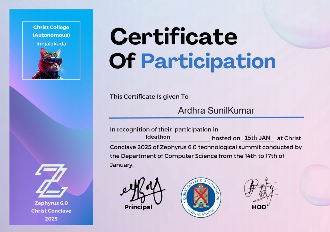 Had an incredible experience participating in the Ideathon competition ... Had an incredible experience participating in the Ideathon competition ...
