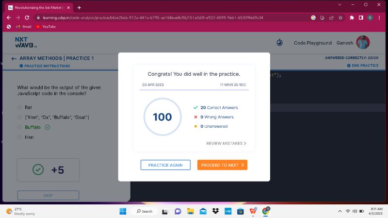 Ganesh Kesamsetti on LinkedIn: #ccbp #ccbpintensive #fullstackdeveloper Ganesh Kesamsetti on LinkedIn: #ccbp #ccbpintensive #fullstackdeveloper