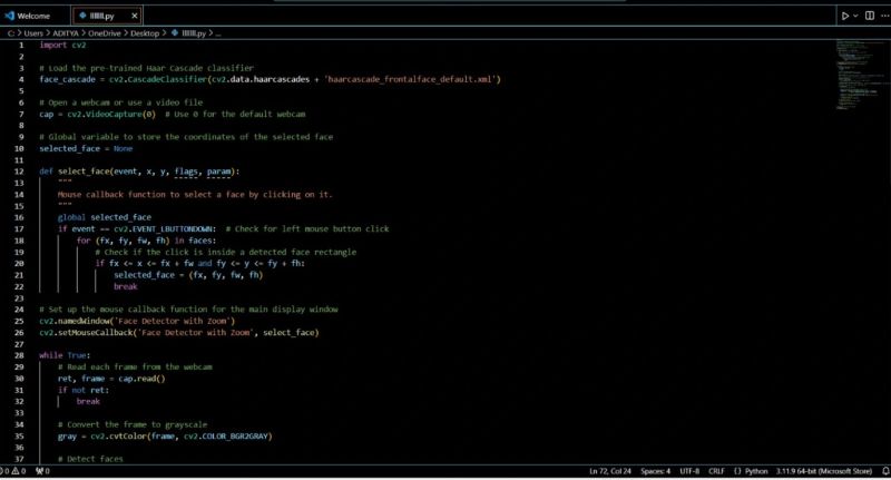Harsh Chauhan on LinkedIn: #python #opencv #machinelearning # ... Harsh Chauhan on LinkedIn: #python #opencv #machinelearning # ...