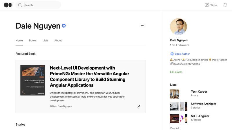 I just received the verified author tag on Medium! Woohoo! 😁 | Dale Nguyen I just received the verified author tag on Medium! Woohoo! 😁 | Dale Nguyen