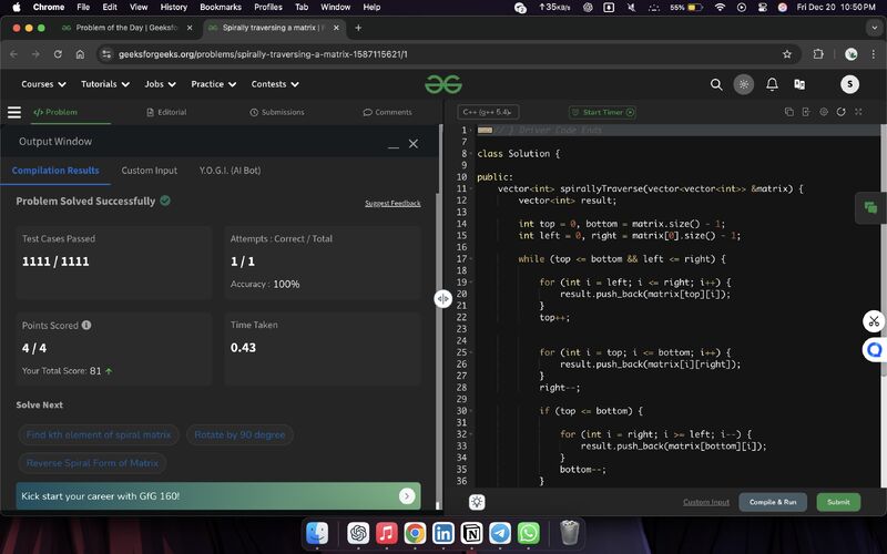 SAHIL KHATRI on LinkedIn: #gfg160challenge #dsa #coding #gfg160 # ... SAHIL KHATRI on LinkedIn: #gfg160challenge #dsa #coding #gfg160 # ...
