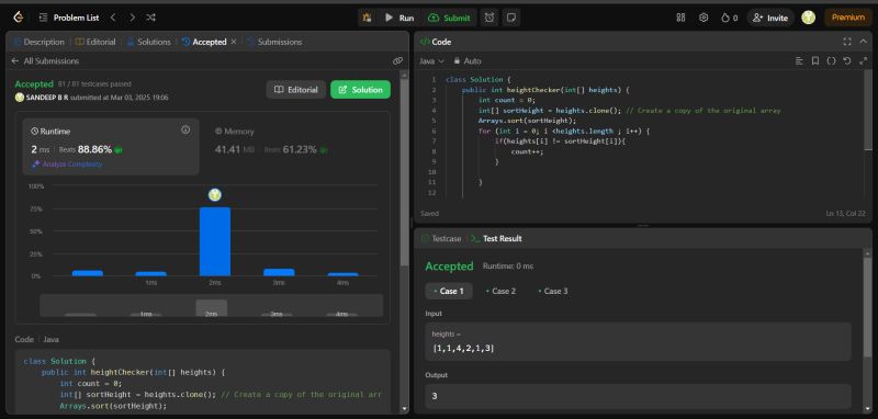 #leetcode #dsa #codingchallenge #50daysofcode #problemsolving #java ... #leetcode #dsa #codingchallenge #50daysofcode #problemsolving #java ...