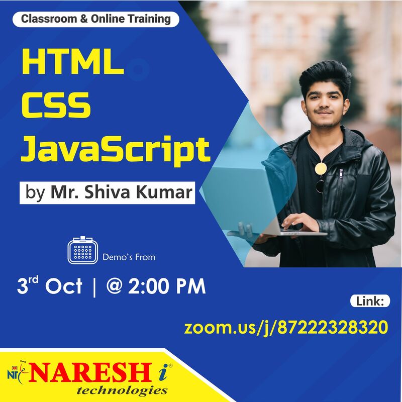 Free Demo on Html | CSS | JavaScript by Mr. Shiva Kumar | SaiKumar ... Free Demo on Html | CSS | JavaScript by Mr. Shiva Kumar | SaiKumar ...