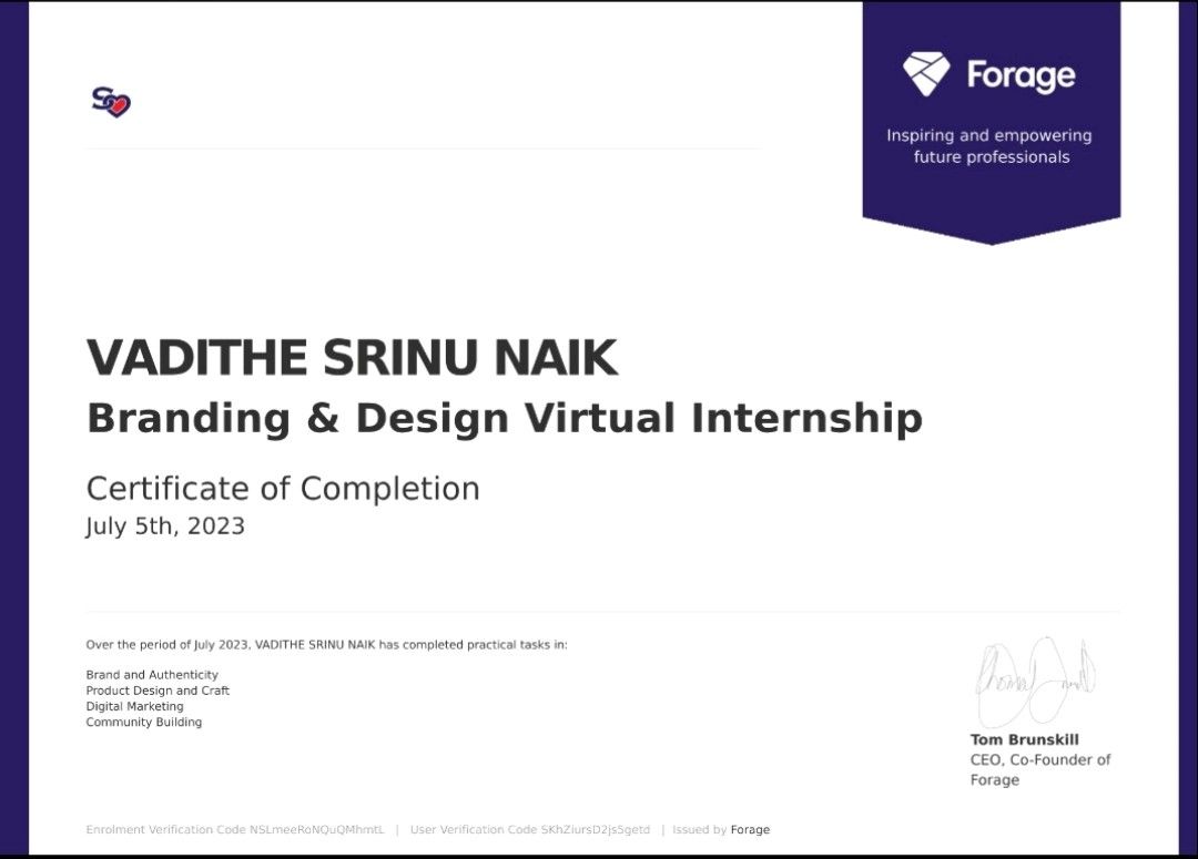 VADITHE SRINU NAIK on LinkedIn: #virtualinternship #brandinganddesign # ... VADITHE SRINU NAIK on LinkedIn: #virtualinternship #brandinganddesign # ...