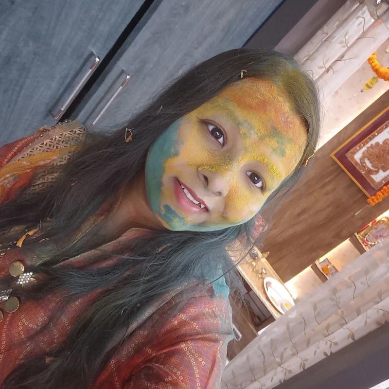 Happy holi 🥳 ️ | Chandni Agrawal Happy holi 🥳 ️ | Chandni Agrawal