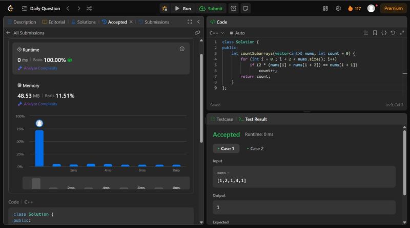 #100daysofcode #leetcode #cplusplus #100daysofcodechallenge #array ... #100daysofcode #leetcode #cplusplus #100daysofcodechallenge #array ...