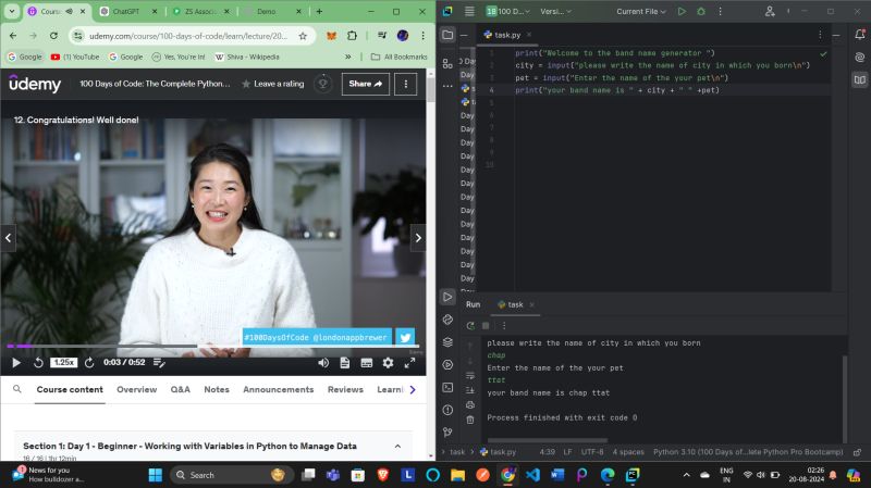 Ankit Kumar Sah on LinkedIn: #100daysofcode #100daysofcode #python # ... Ankit Kumar Sah on LinkedIn: #100daysofcode #100daysofcode #python # ...