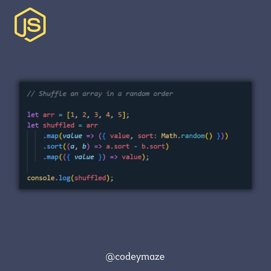 Codey Maze on LinkedIn: #javascript #array #coding #programming #frontend Codey Maze on LinkedIn: #javascript #array #coding #programming #frontend