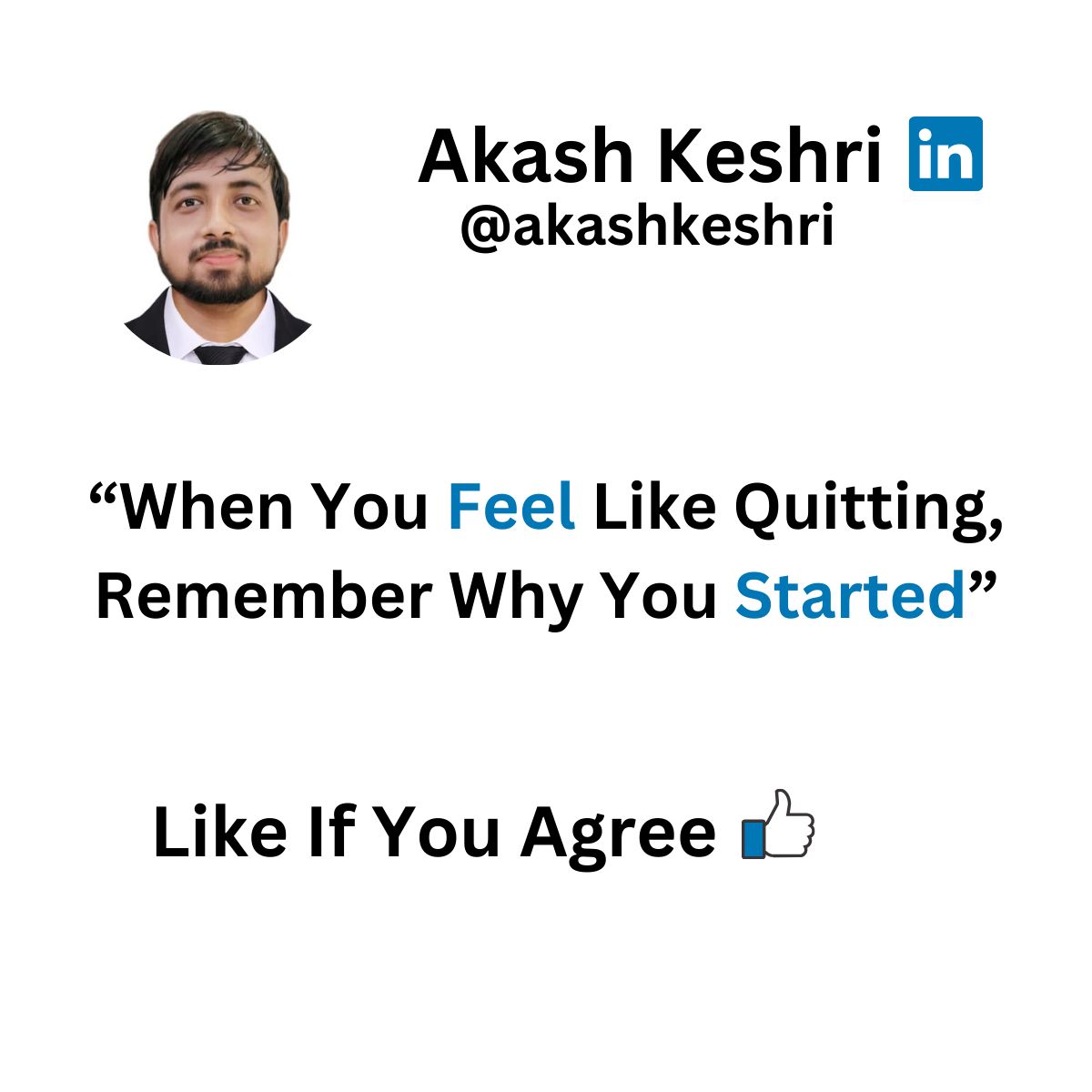 Akash Keshri on LinkedIn: #life #motivation #quotes #behappy #inspiring ... Akash Keshri on LinkedIn: #life #motivation #quotes #behappy #inspiring ...