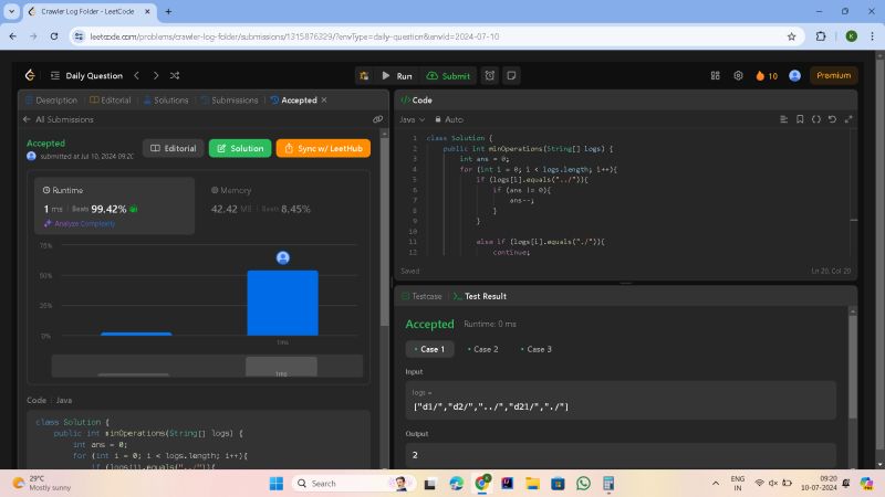 KOTHA SATYA PRANAY on LinkedIn: #leetcode #codingchallenge #dailycoding ... KOTHA SATYA PRANAY on LinkedIn: #leetcode #codingchallenge #dailycoding ...
