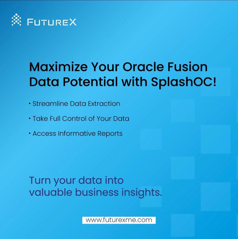 Learn how to use SplashBI for Oracle Fusion | FutureX Technologies Ltd ... Learn how to use SplashBI for Oracle Fusion | FutureX Technologies Ltd ...