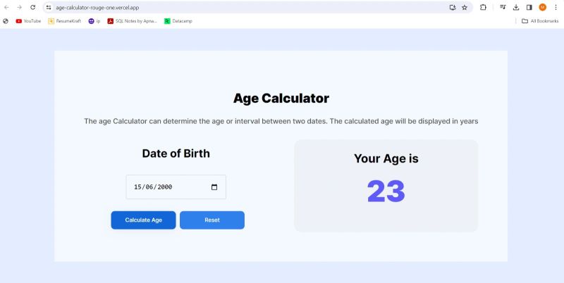 Day 12 of react: age calculator | Mohammed Naqhi Day 12 of react: age calculator | Mohammed Naqhi