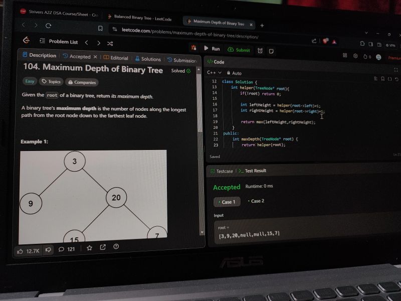 Pradipta Banerjee on LinkedIn: #coding #dsa #binarytree #problemsolving ... Pradipta Banerjee on LinkedIn: #coding #dsa #binarytree #problemsolving ...