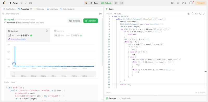 #leetcodechallenge #java #coding #algorithms #datastructures… | YASHWANTH B #leetcodechallenge #java #coding #algorithms #datastructures… | YASHWANTH B