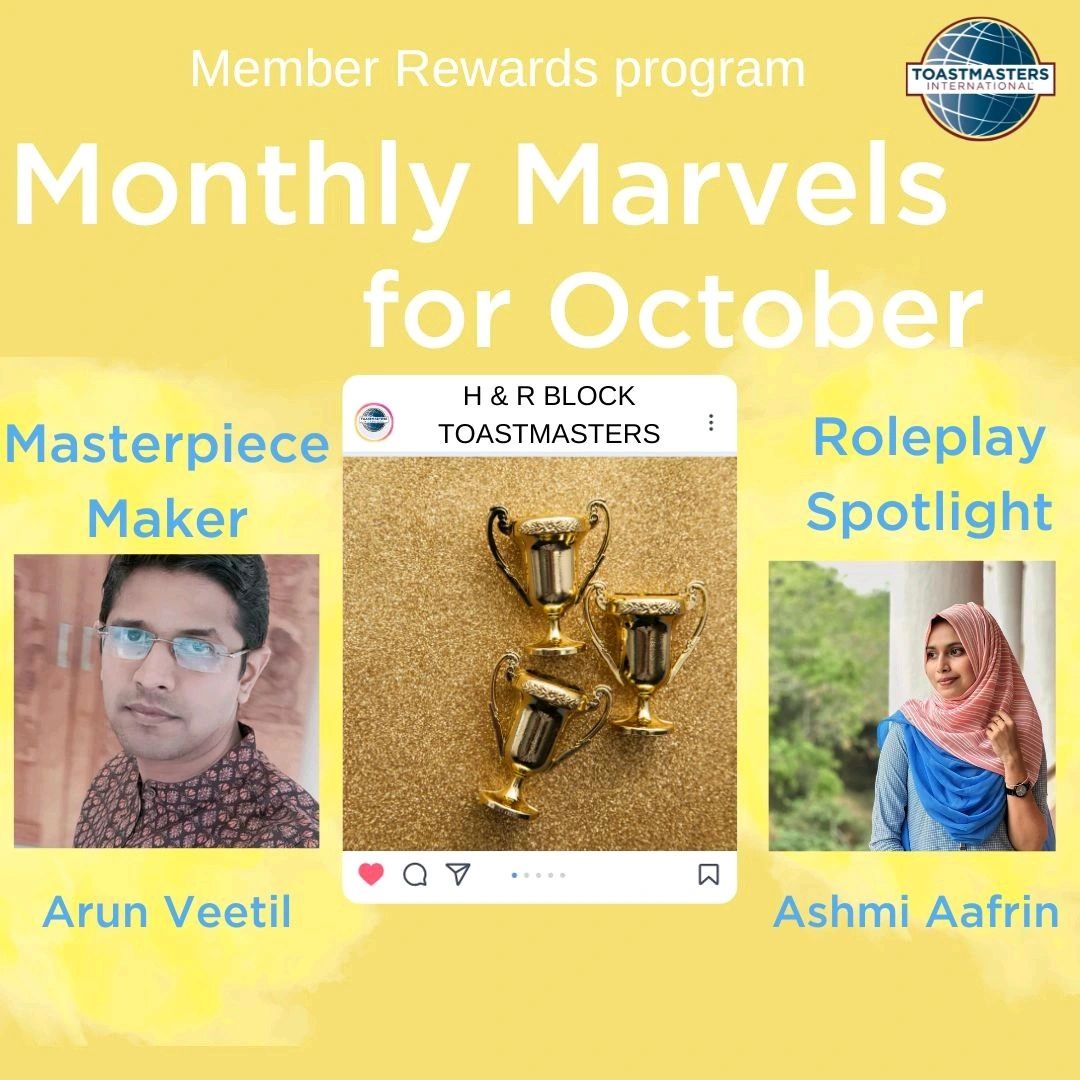 H&R Block Toastmasters on LinkedIn: Congrats Winners H&R Block Toastmasters on LinkedIn: Congrats Winners