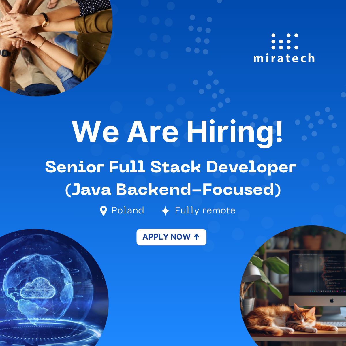 #miratech #fullstackdeveloper #javadeveloper #healthcaretech #epicehr ... #miratech #fullstackdeveloper #javadeveloper #healthcaretech #epicehr ...