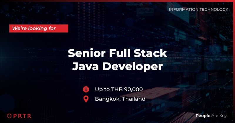 PRTR on LinkedIn: We are hiring Senior Full Stack Java Developer in ... PRTR on LinkedIn: We are hiring Senior Full Stack Java Developer in ...