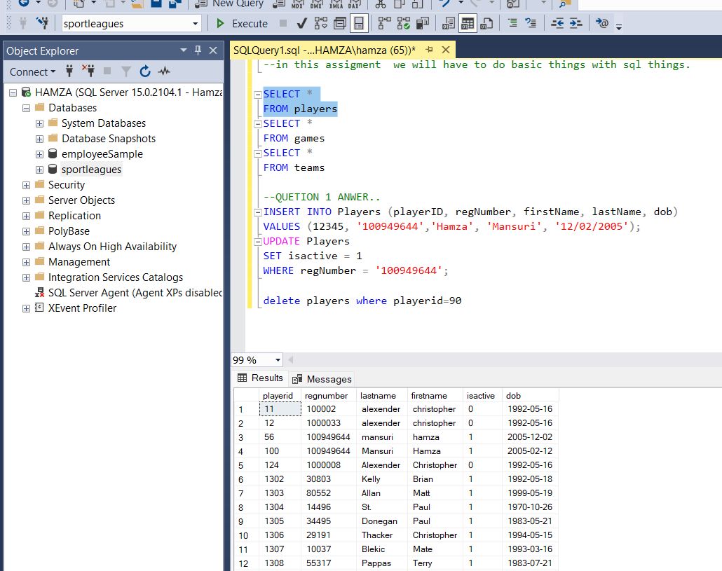 How to delete something from SQL script | Hamza Mansuri posted on the ... How to delete something from SQL script | Hamza Mansuri posted on the ...