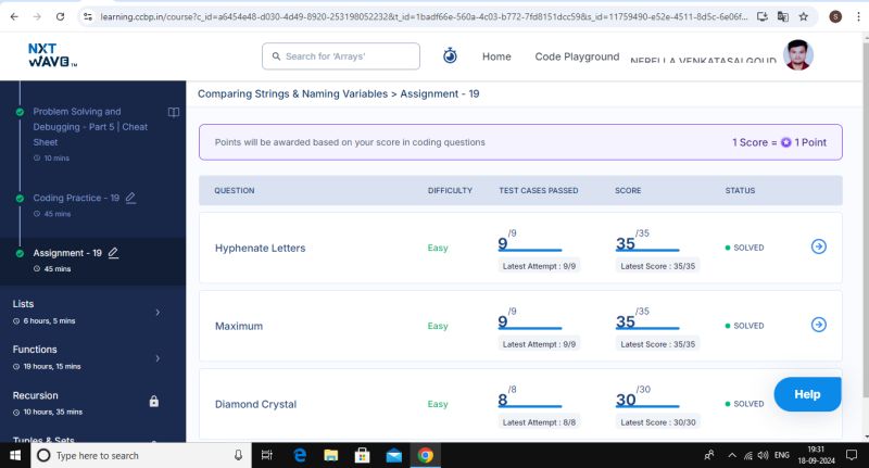 Nerella Venkatasai Goud on LinkedIn: #python #nxtwave #ccbp #day45 ... Nerella Venkatasai Goud on LinkedIn: #python #nxtwave #ccbp #day45 ...