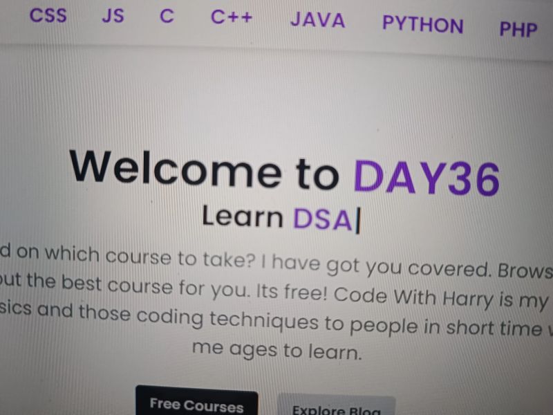 Divyangsinh Parmar on LinkedIn: #day36 #dsa #webdev #collegeactivities Divyangsinh Parmar on LinkedIn: #day36 #dsa #webdev #collegeactivities